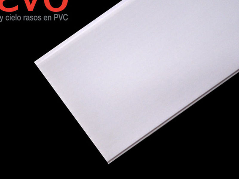 Revestimientos PVC Blanco Brillante : Kevó | Construex