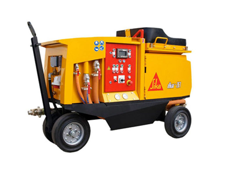 Bomba Lanzadora de Hormigón ALIVA 257 : ECUAEX S.A. | Construex