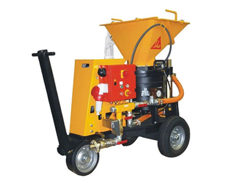 Bomba Lanzadora de Hormigón ALIVA 257 : ECUAEX S.A. | CONSTRUEX